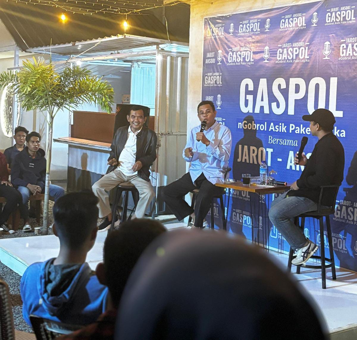 Jarot-Ansori GASPOL Bersama Milenial Sumbawa: Yang Muda, Menentukan ...